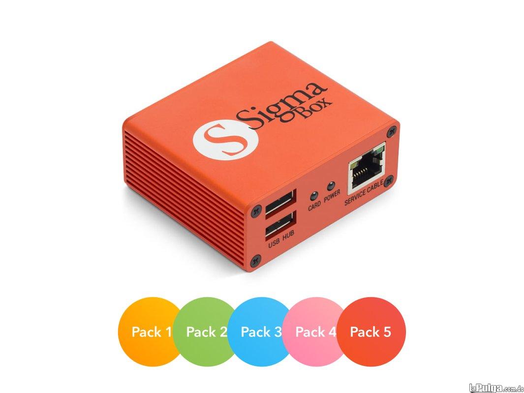 sigma box 5 pack incluido - lapulga.com.do | La Pulga Virtual